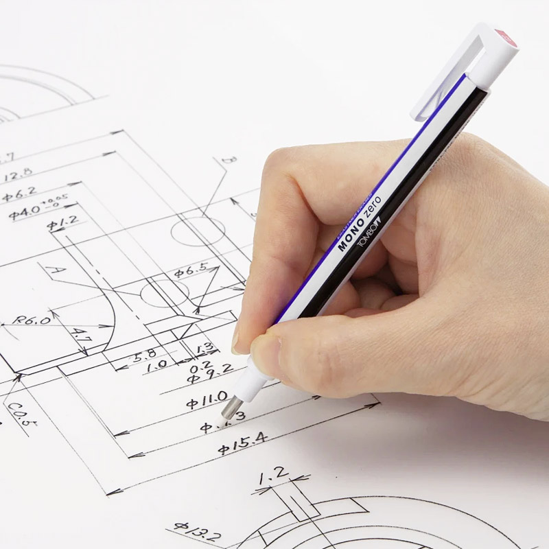 Tombow Mono Zero Eraser Rectangular White | Pen Store