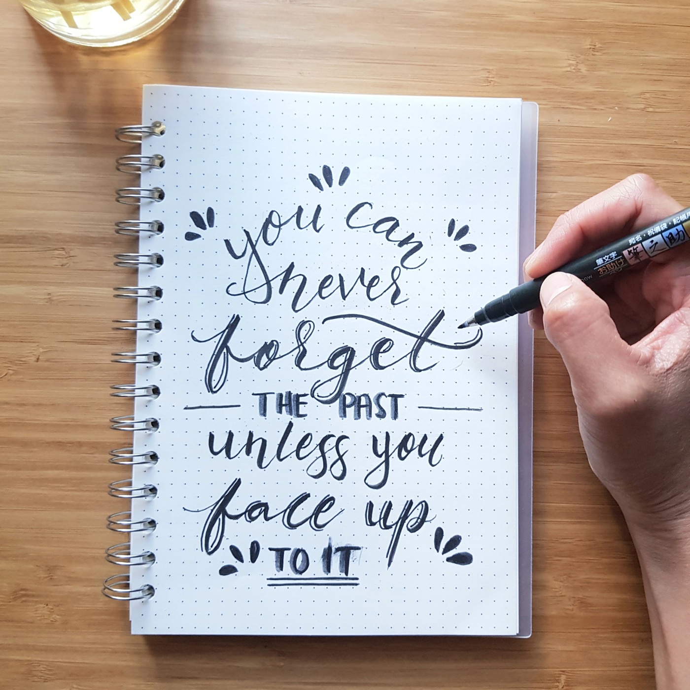 Tombow Calligraphy Pen Fudenosuke Hard Tip 10-set | Pen Store