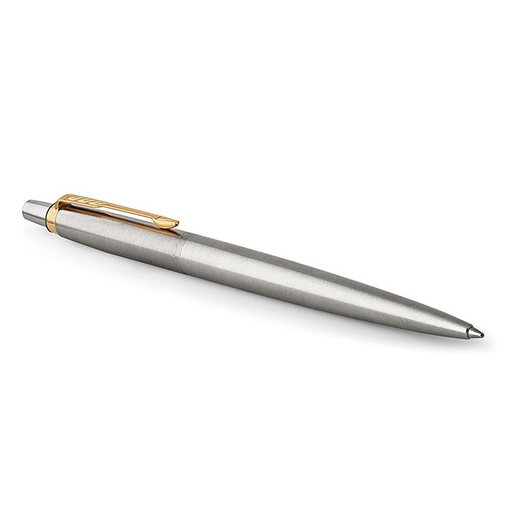 Parker Jotter Steel Gold Ballpoint Pen Store