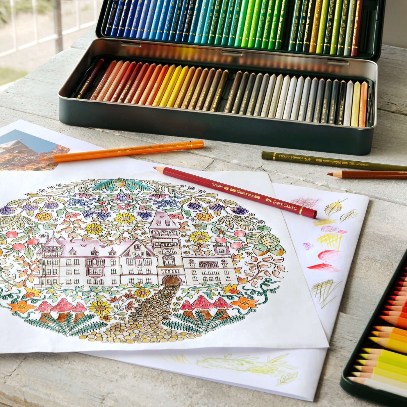 Faber-Castell Coloring pencils Polychromos 120-set | Pen Store