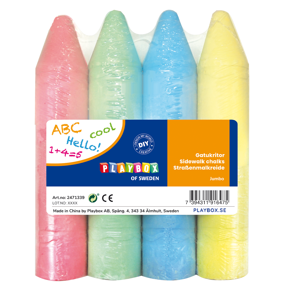 Jumbo chalk store