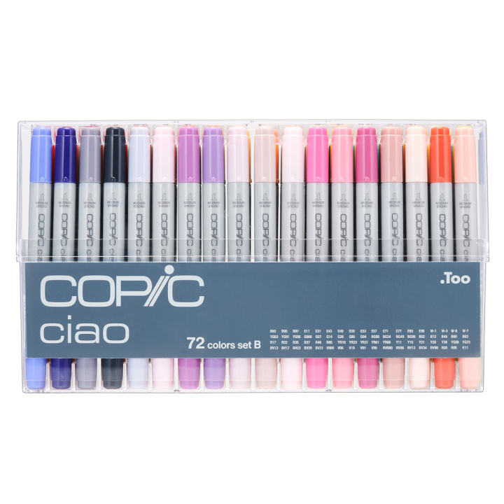 Copic Ciao 72-set B | Pen Store