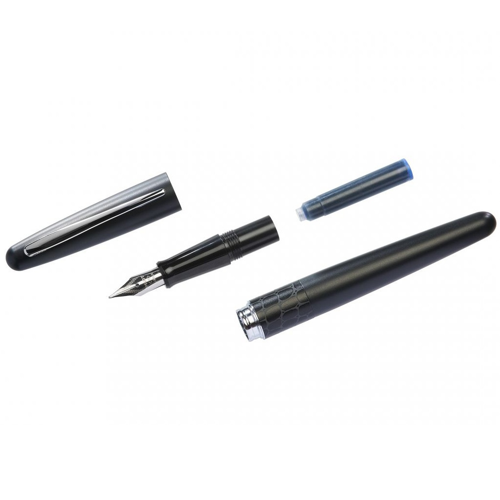 Pilot MR Animal Fountain Pen Black Crocodile | Pen Store